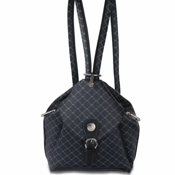 Rioni | Bags | Rioni Signature Splitzip Black Backpack | Poshmark